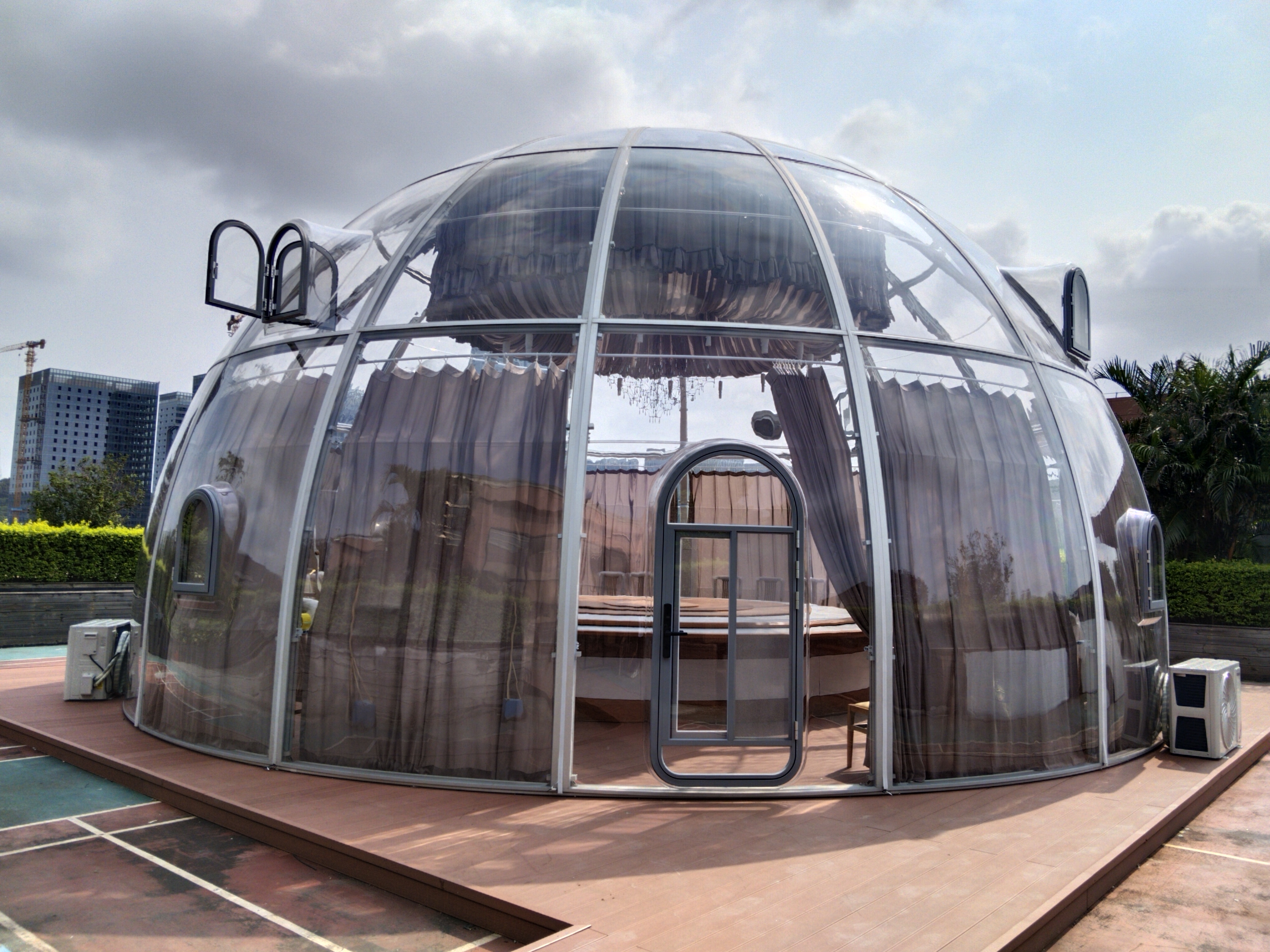 Wholesale D10M Huge Outdoor Affordable Luxury Transparent Restaurant ...